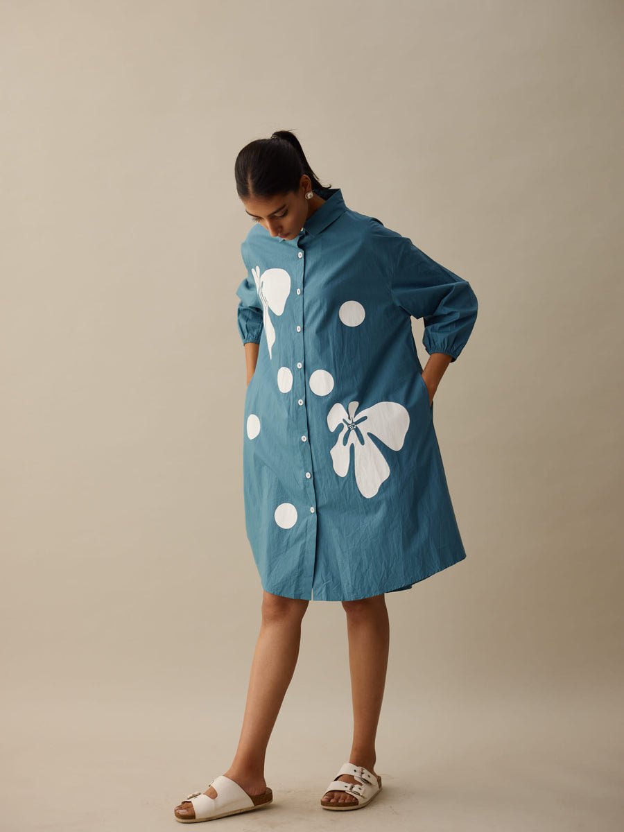 Lia Dress Grey Nakateki