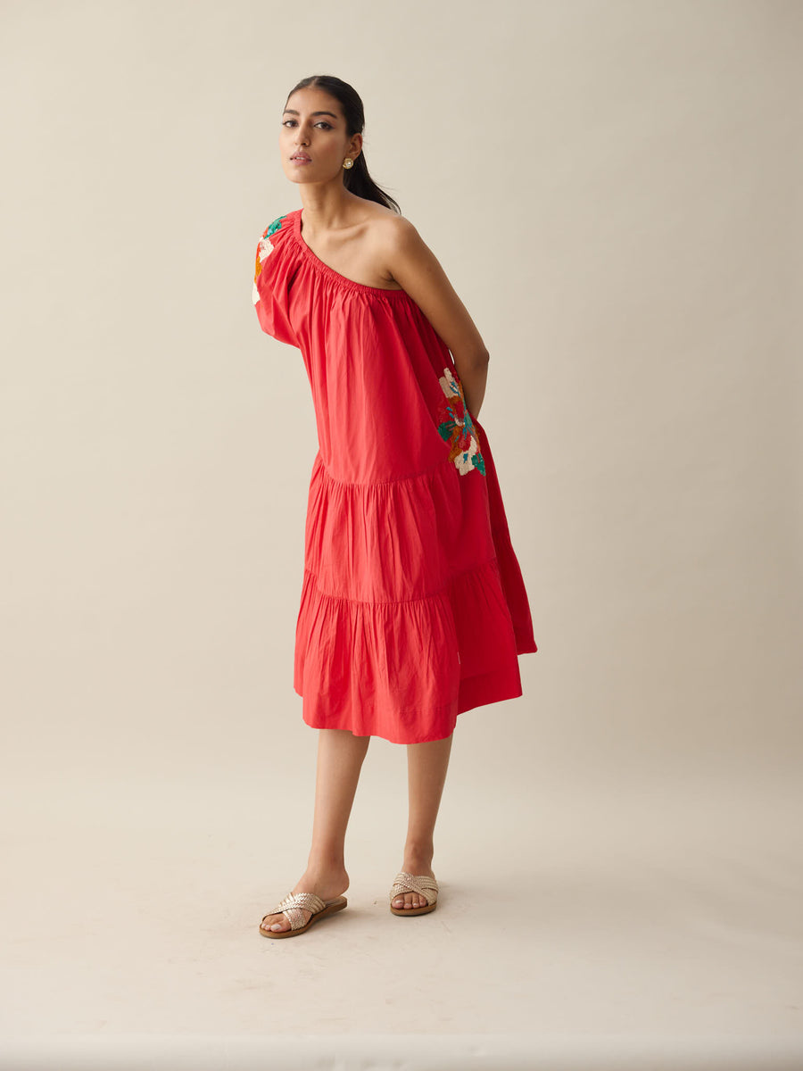 Kino dress-Red – Nakateki